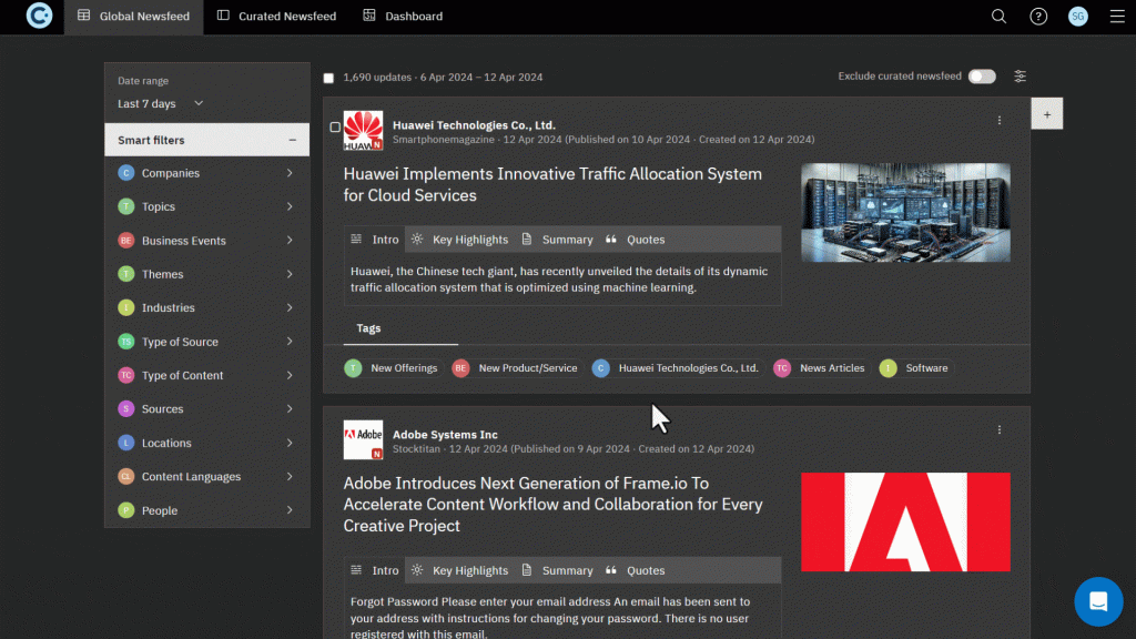 Product Updates of Contify M&CI Platform April 2024 | Contify