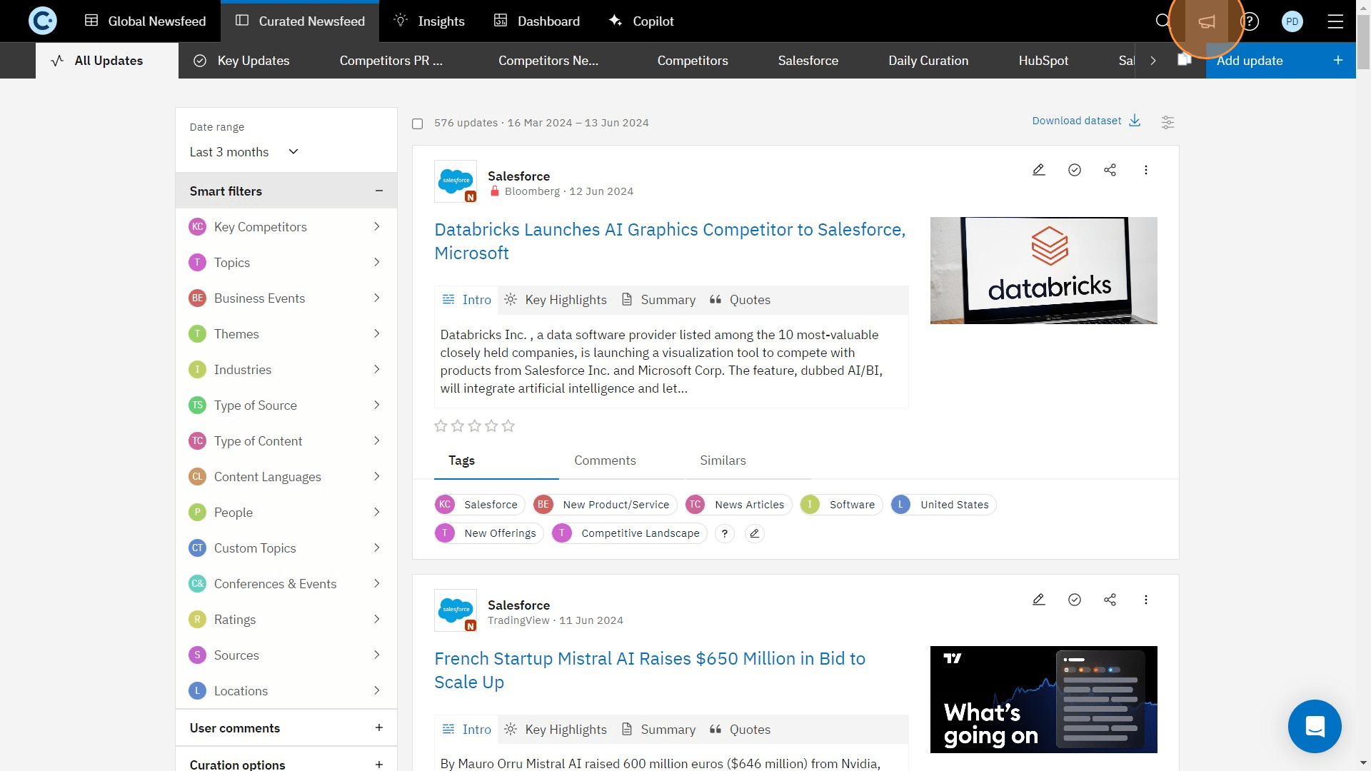 Product Updates of Contify M&CI Platform June 2024