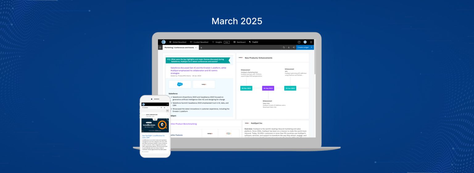 What's New in Contify – March 2025 Updates & Features