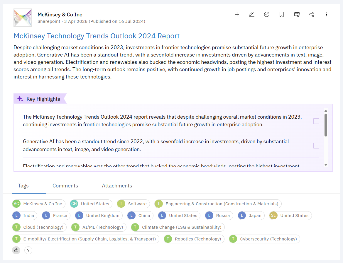 Contify SharePoint Integration – Unified AI Insights